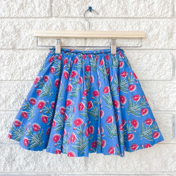 Pink Chicken | Skirts | Pink Chicken Girls Gianna Skirt Blue Dandelion ...